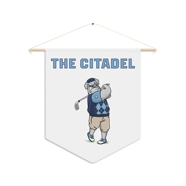 The Citadel, Spike Golf, Wall Pennant | Big Red Palmetto Store