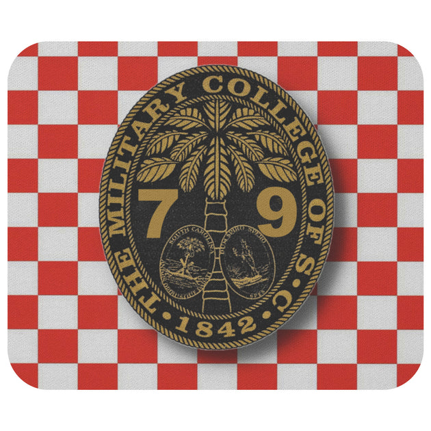 The Citadel, Class of 1979 Ring Bezel Checkerboard Mousepad | Big Red ...