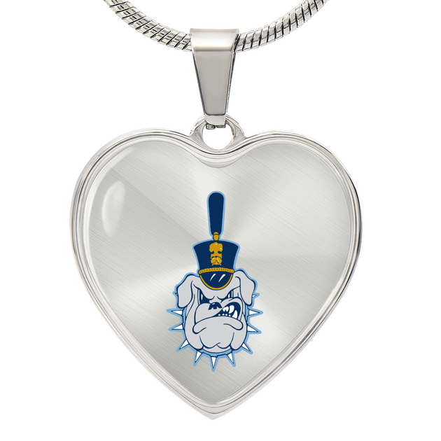 The Citadel, Spike logo, Heart Necklace | Big Red Palmetto Store